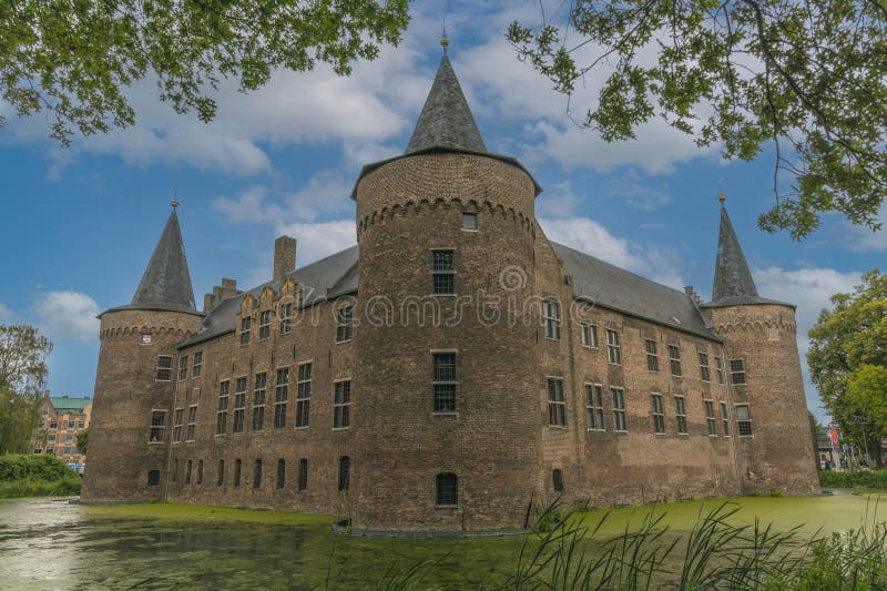 Kasteel Helmond, a Castle in Helmond Stock Image - Image of stone ...