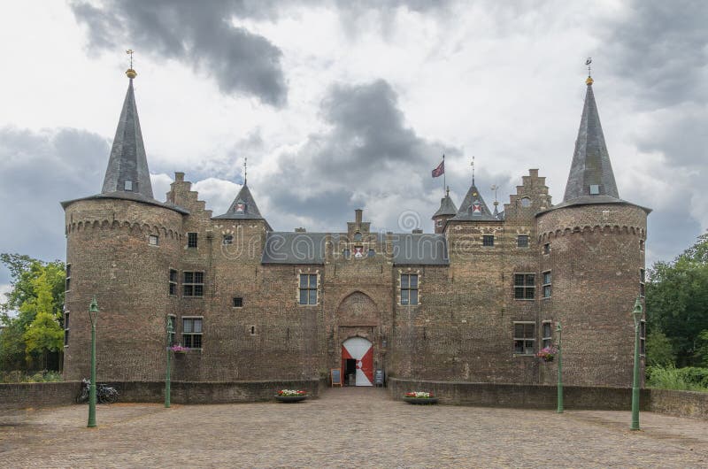 Kasteel Helmond, a Castle in Helmond Stock Image - Image of kasteel ...