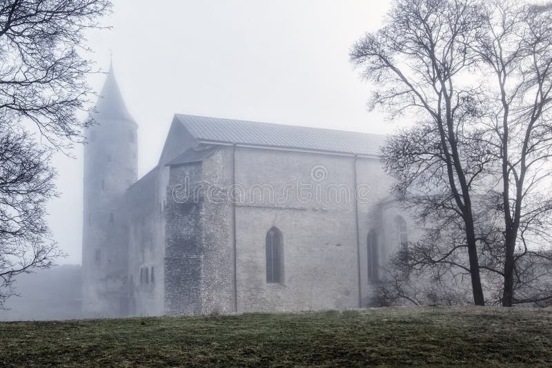 Kasteel Van Bishops in De Moesson Stock Foto - Image of architectuur ...