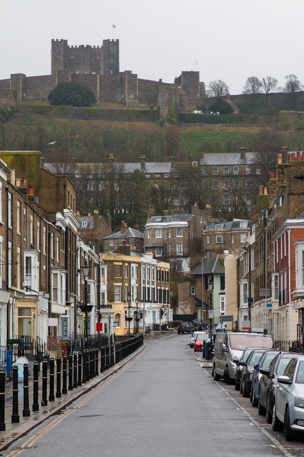 Dover, Kent - De Vuurtoren En Het Engelse Kanaal Stock Foto - Image of ...