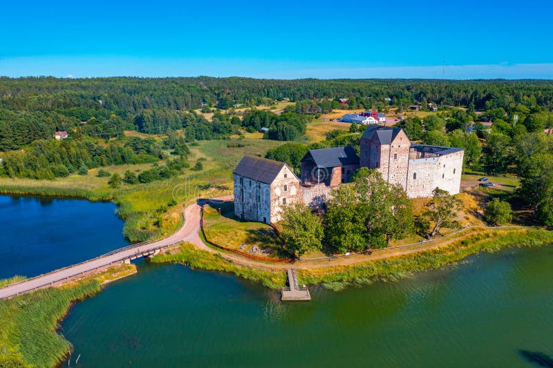 Kastelholm Castle at Aland Islands in Finland Stock Photo - Image of ...