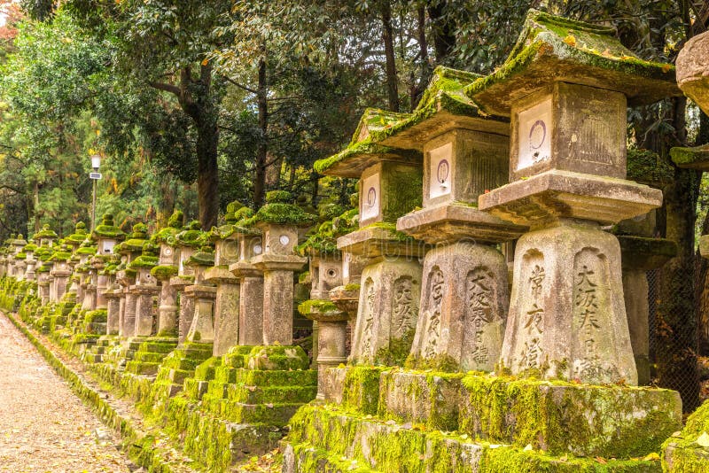 Kasuga Taisha in Nara, Japan Stock Image - Image of religion, asian ...
