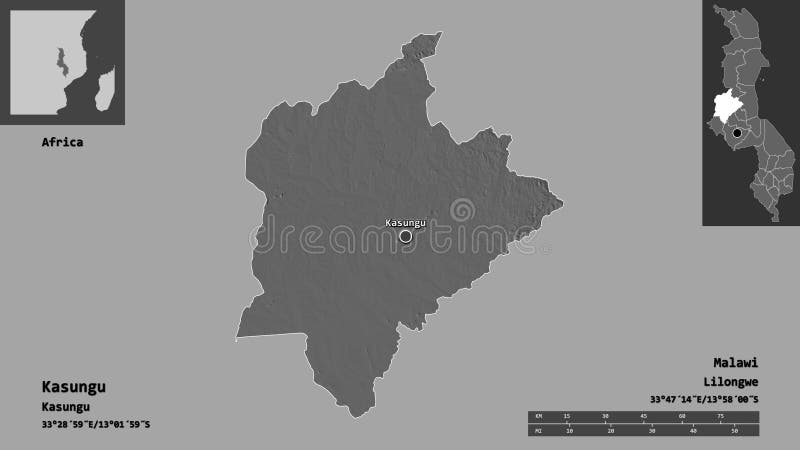 Kasungu, District of Malawi,. Previews. Bilevel Stock Illustration ...
