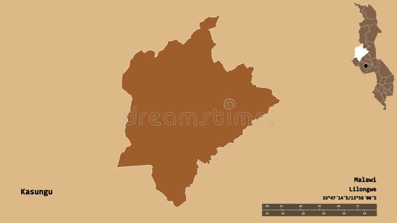Kasungu, District of Malawi, Zoomed. Pattern Stock Illustration ...