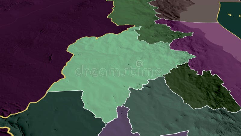 Kasungu, Malawi - Highlighted. Administrative Stock Illustration ...
