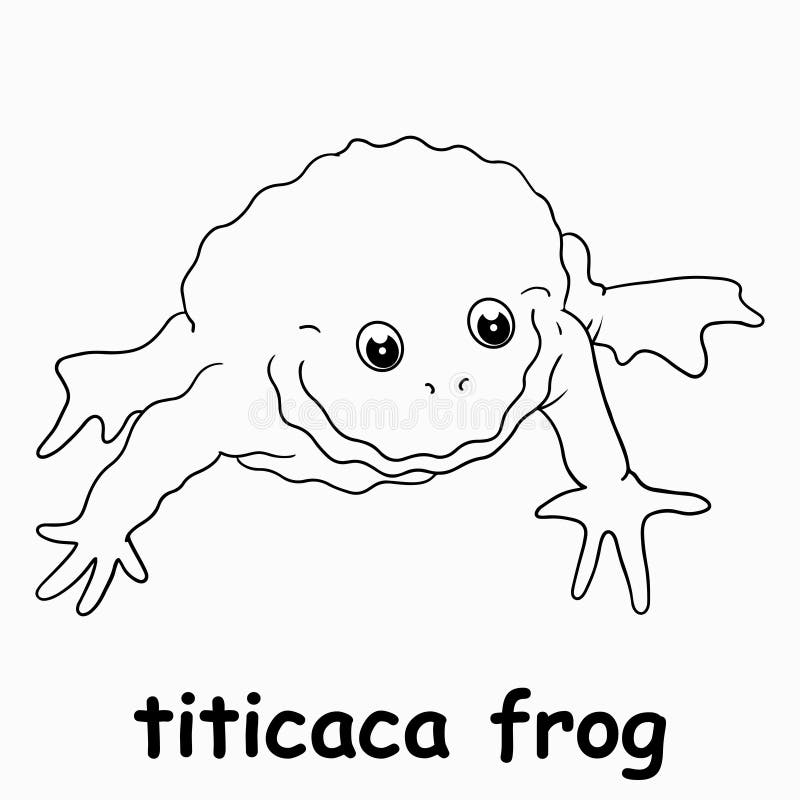 Kids Line Illustration Coloring Book. Outline Vector for Children ...