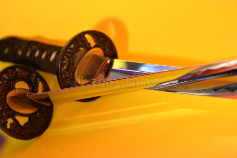 Katana stock photo. Image of sword, japanese, bushido - 53299608