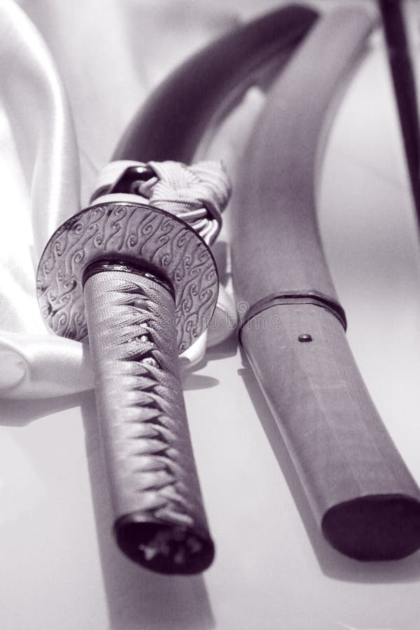 Katana stock photo. Image of sword, japanese, bushido - 53299608