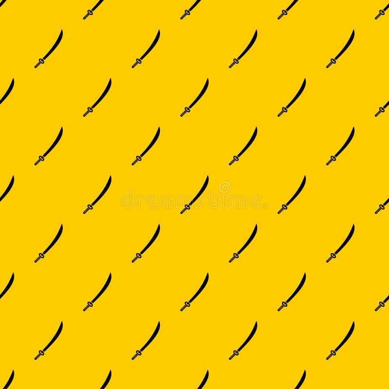 Katana pattern vector stock vector. Illustration of nippon - 140320640