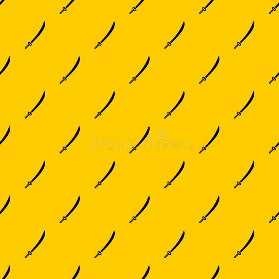 Katana pattern vector stock vector. Illustration of nippon - 140320640