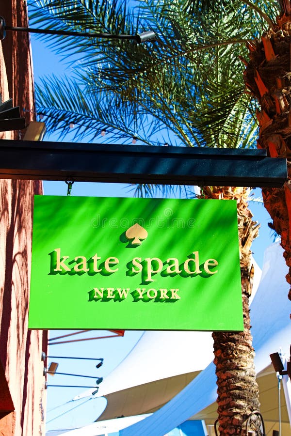 Kate Spade Logo on Store Front Sign Imagen de archivo editorial ...