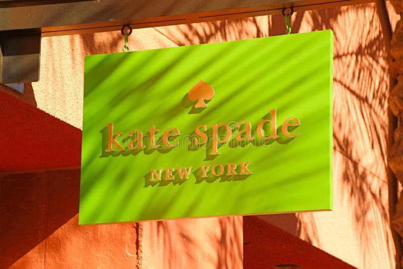 Kate Spade Logo on Store Front Sign Imagen de archivo editorial ...