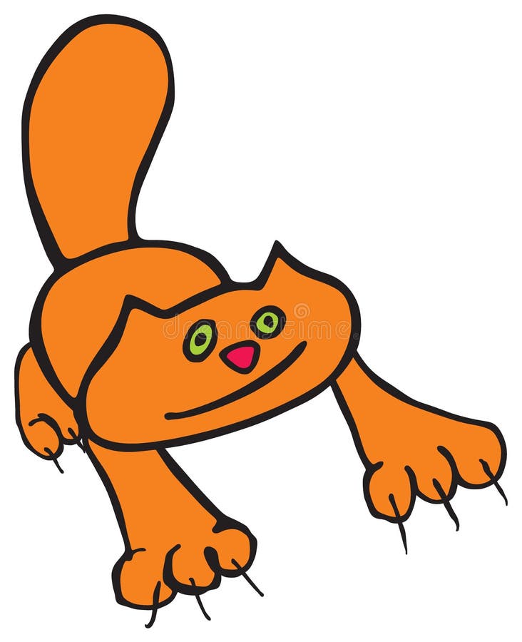 Kater vector illustratie. Illustration of illustratie - 1930481