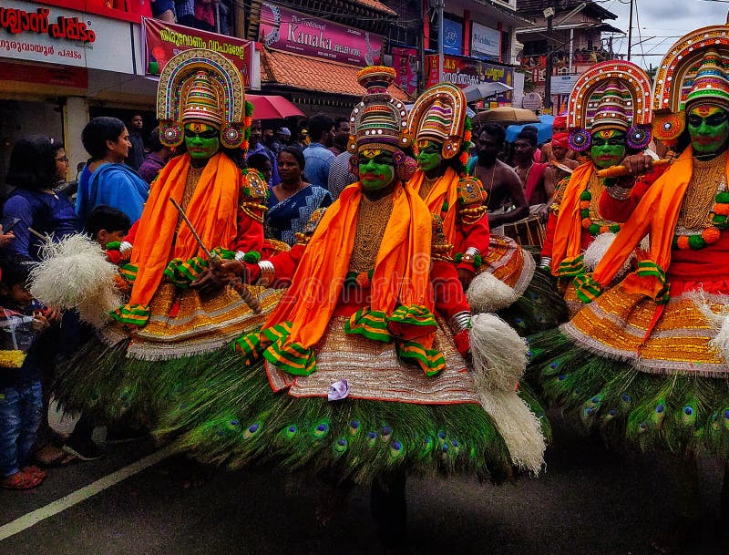 Kathakali India Colours of India Editorial Stock Image - Image of ...