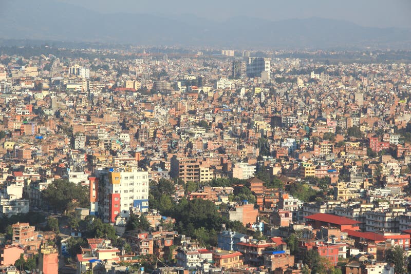 Kathmandu City. editorial stock photo. Image of modern - 35568923