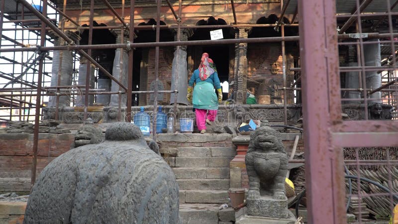 Kathmandu , Nepal - October 2018: Golden Temple at Patan Durbar Square ... Kathmandu , Nepal - October 2018: Golden Temple at Patan Durbar Square ...