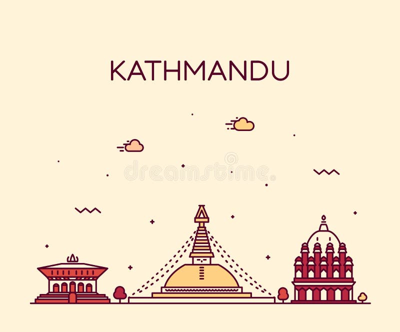 Nepal Temple Vector Stock Illustrations – 499 Nepal Temple Vector Stock ...