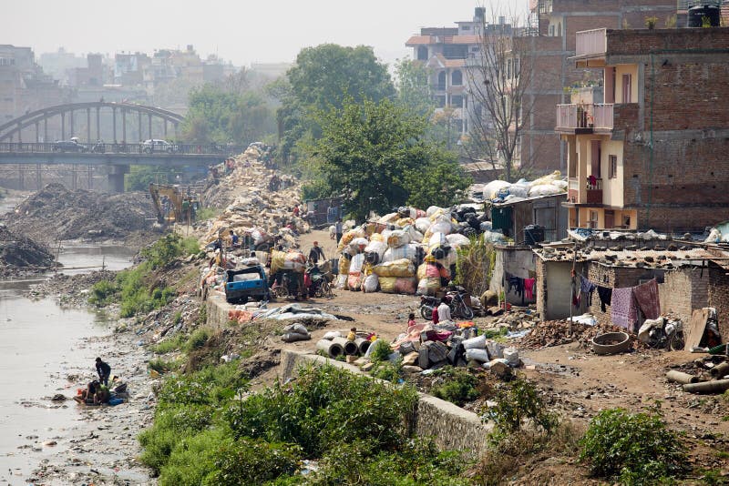 Kathmandu. View of the City Editorial Stock Image - Image of asian ...