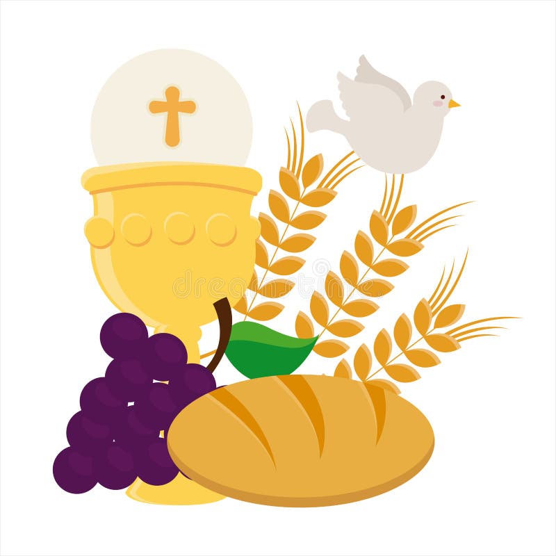 Katholieke godsdienst vector illustratie. Illustration of christus ...