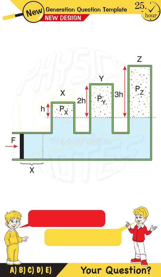 Physics - Pressure and Lifting Force, Archimedes Principle, Pressure of ...