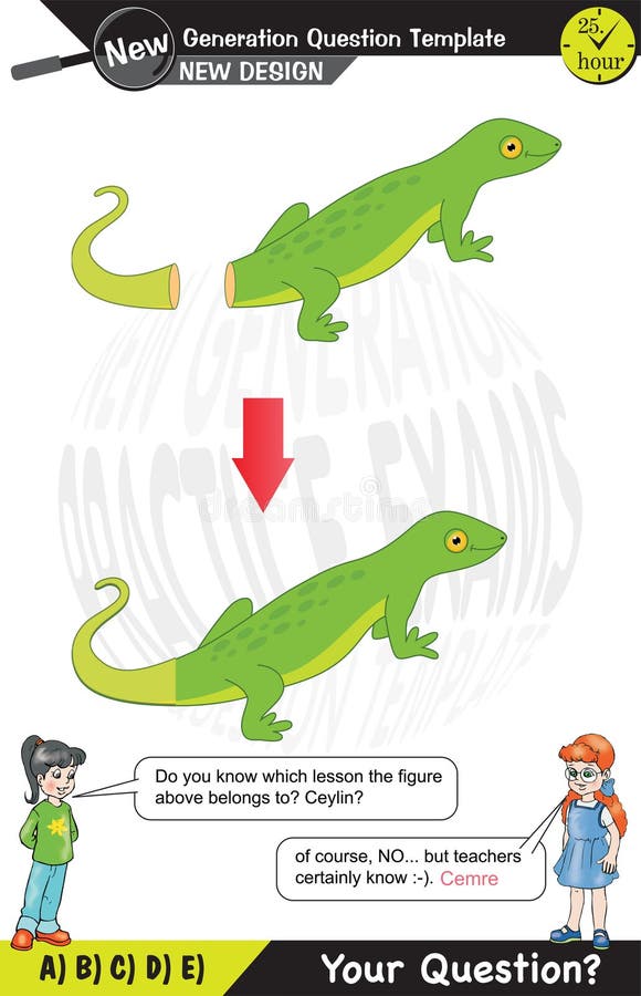 Biology - Reproduce by Regeneration, Next Generation Question Template ...