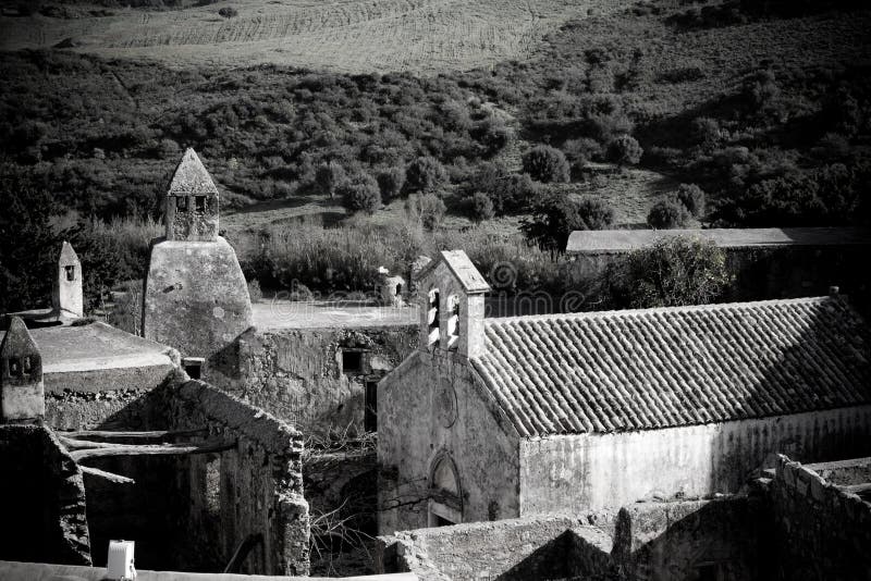 Kato Moni Preveli stock photo. Image of europe, monastery - 14110038