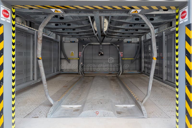 Katowice, Poland - November 04, 2023: Automatic, Multi-level Car ...