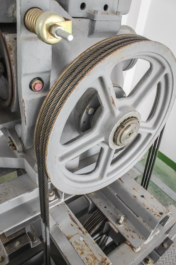 Katrol stock foto. Image of motor, industrieel, toestel - 34787100