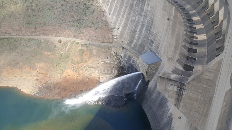 The Katse Dam in Lesotho stock photo. Image of power - 204379760