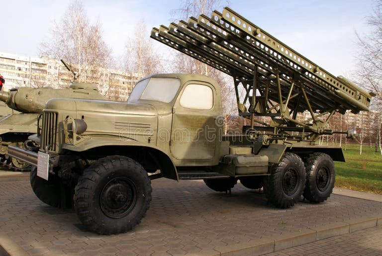 Katyusha Multiple Rocket Launcher BM-13 Stock Image - Image of second ...