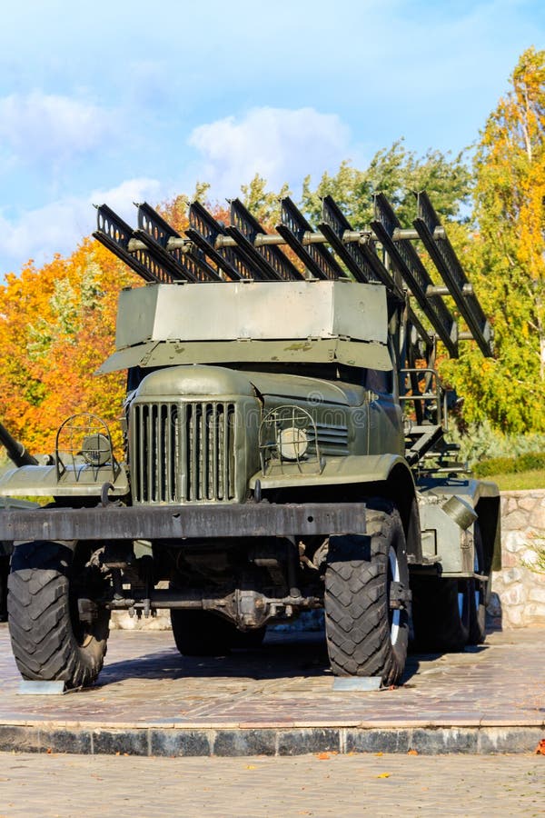 Katyusha Multiple Rocket Launcher Editorial Photography - Image of ...