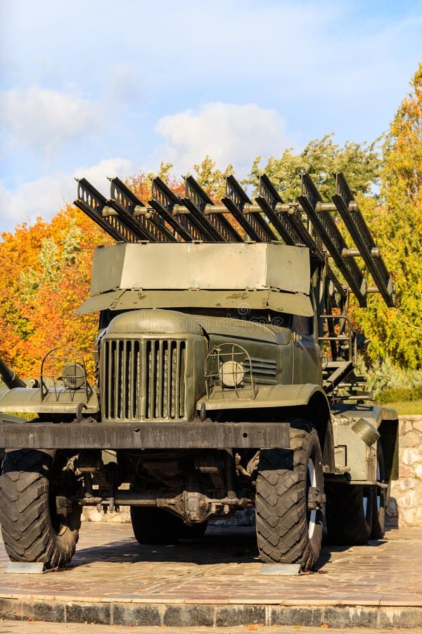 Katyusha Multiple Rocket Launcher, Ukraine Editorial Photography ...