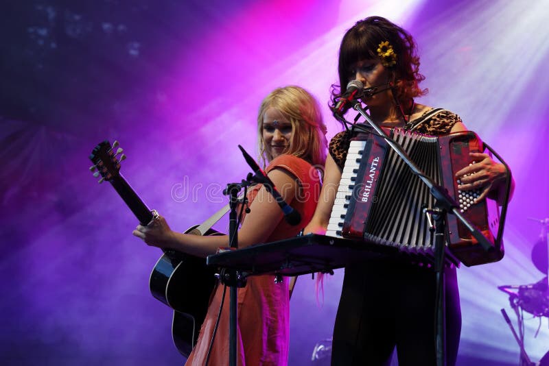 Katzenjammer - Solveig Heilo Editorial Stock Photo - Image of rock ...