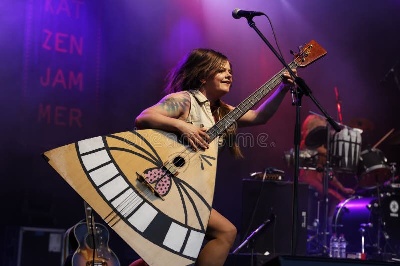 Katzenjammer - Solveig Heilo Editorial Stock Photo - Image of rock ...