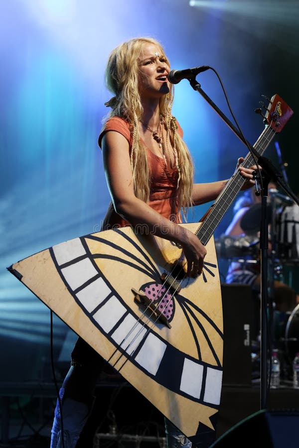 Katzenjammer - Solveig Heilo Editorial Stock Photo - Image of rock ...