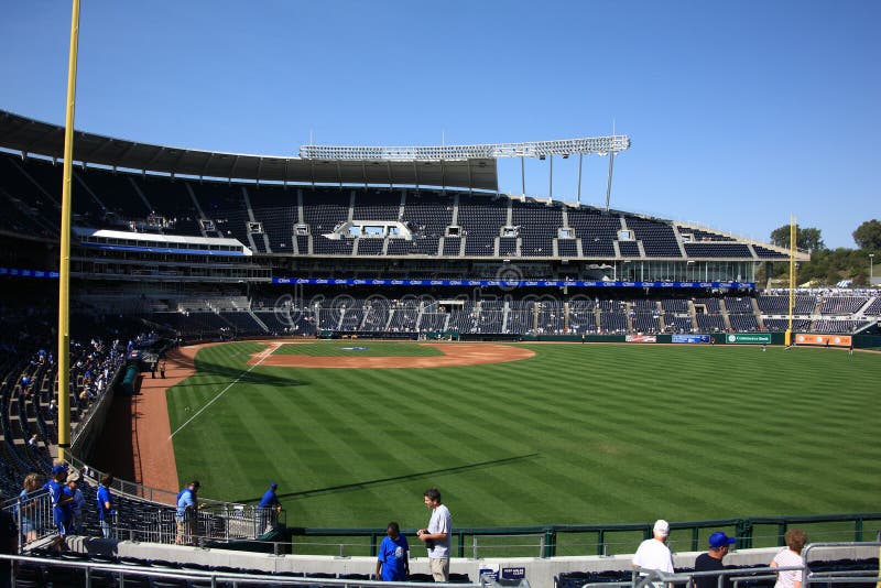 Kauffman Stadium - Kansas City Royals Editorial Stock Image - Image of ...