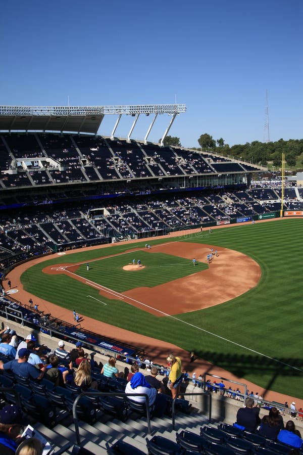 Kauffman Stadium Scoreboard - Kansas City Royals Editorial Photography ...