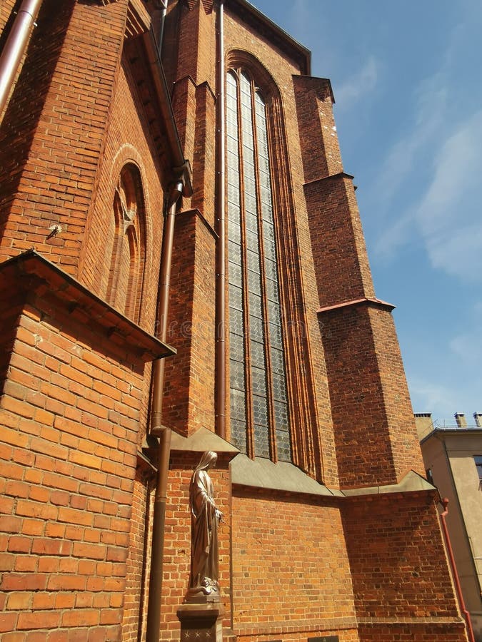 Kaunas kathedral stock image. Image of citty, summer - 151411403