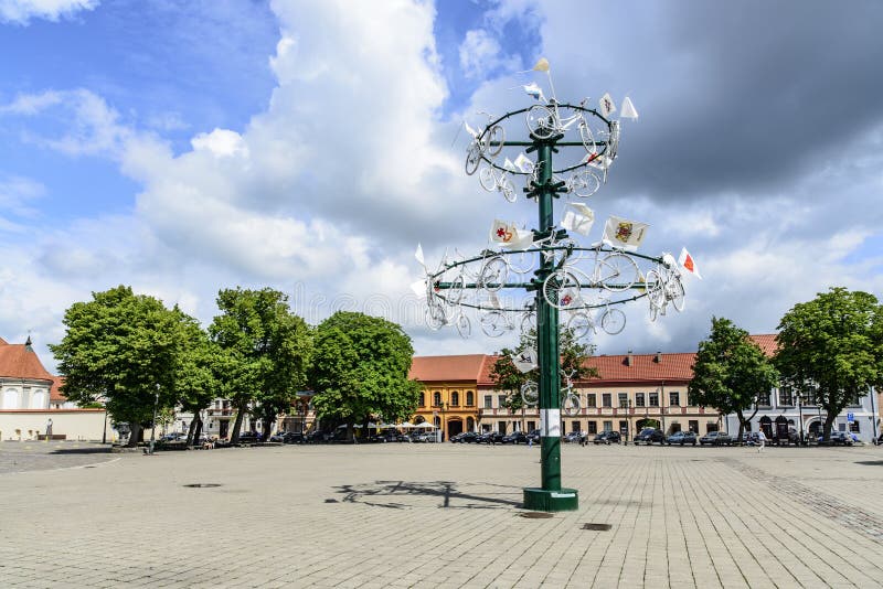 Kaunas, Lithuania, Europe, Town Hall Square Editorial Photo - Image of ...