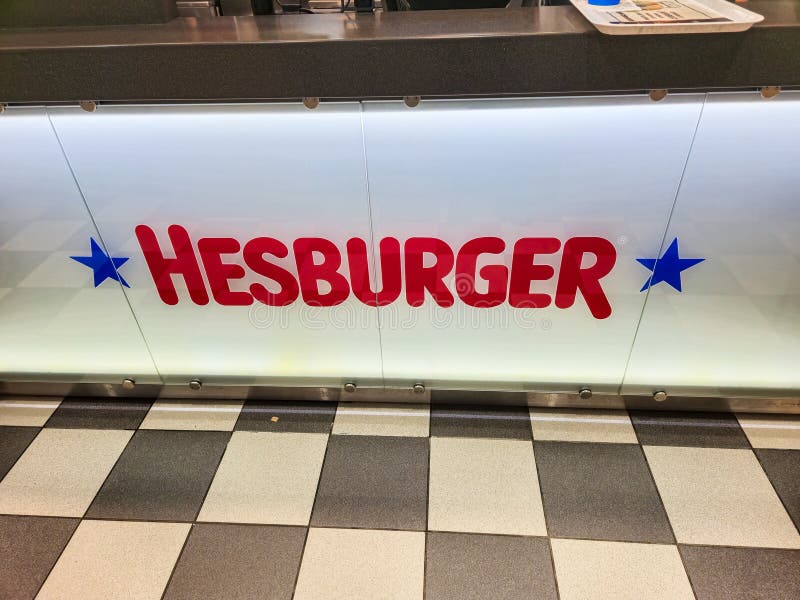 Logo of Hesburger Restaurant Editorial Stock Image - Image of hamburger ...
