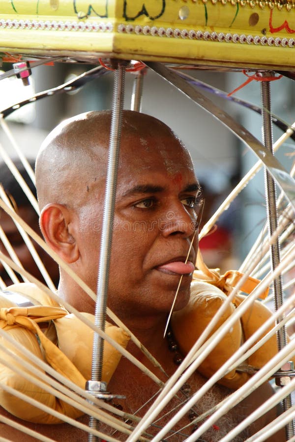 Kavadi carrier editorial photography. Image of indian - 18018047