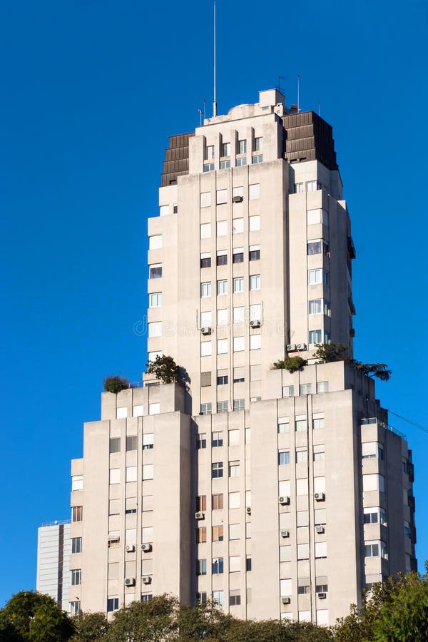 Kavanagh Building In Buenos Aires Argentina Stock Image - Image of park, beautiful: 166490613