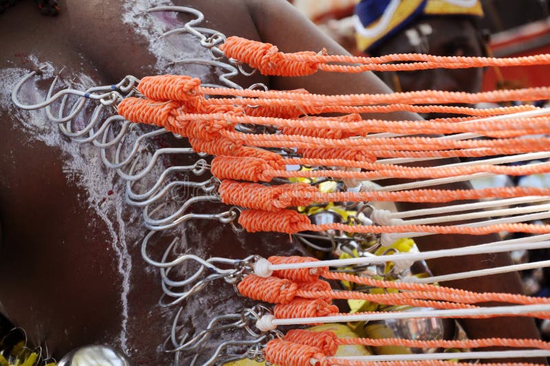 Kawadi at Thaipusam Celebration Stock Photo - Image of malaysia ...