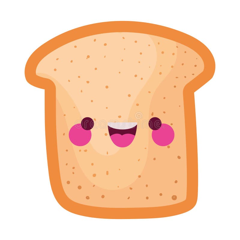 Bread Smiling Stock Vector Illustration Of Toast Smiling 11832387