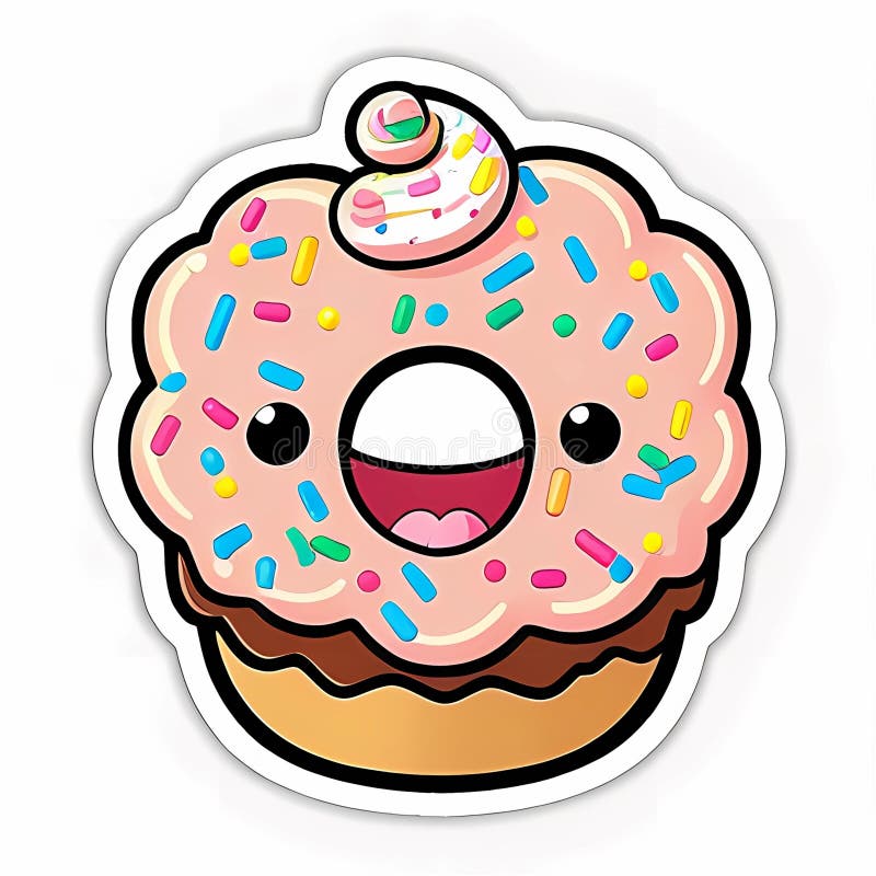 Kawaii Focus Sticker Stock Illustrations – 806 Kawaii Focus Sticker ...