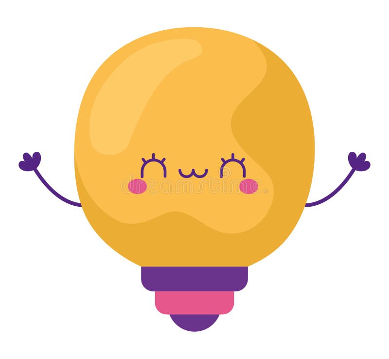 Bulb Kawaii Stock Illustrations – 1,183 Bulb Kawaii Stock Illustrations ...