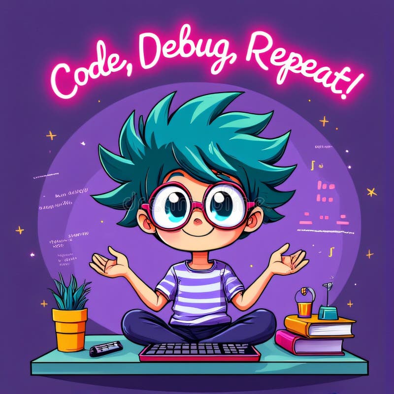 Kawaii Programmer Stock Illustrations – 119 Kawaii Programmer Stock Illustrations, Vectors ...