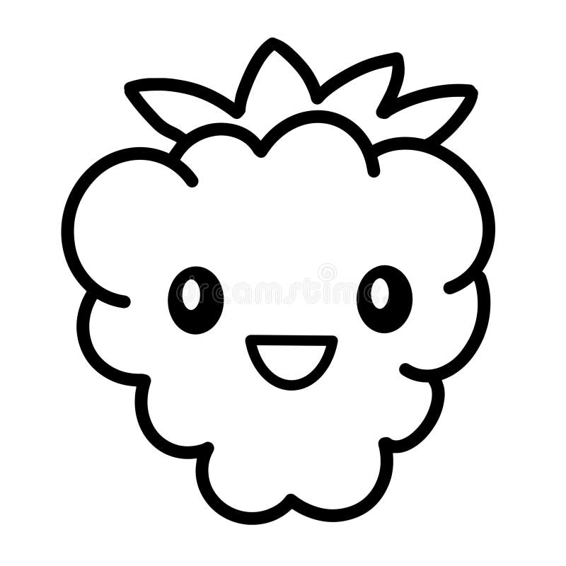 Raspberry Kawaii Stock Illustrations – 462 Raspberry Kawaii Stock ...