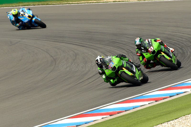 Kawasaki Racing Team editorial photography. Image of speed - 6977987