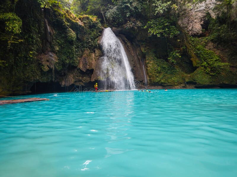 Tumalog Falls, Philippines, Oslob Stock Image - Image of cool, kawasan ...
